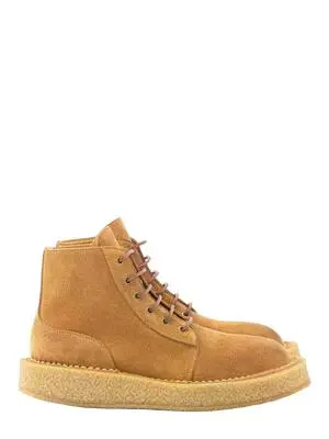 BUTTERO® Suede Lace-up Boots - Neutrals