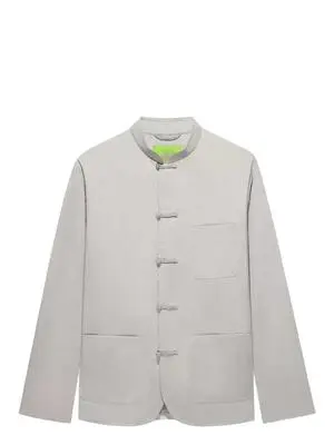 Shanghai Tang Chest-pocket Jacket - Grey
