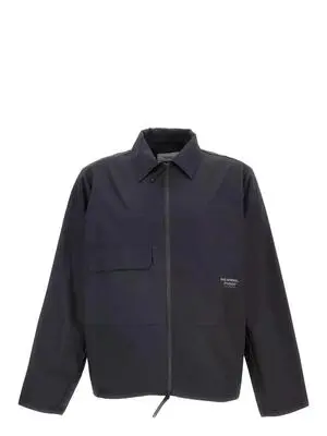 PAS NORMAL STUDIOS Flap Pocket Drawstring Jacket - Grey
