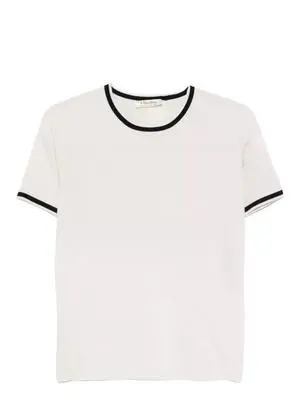 Max Mara Crew-neck T-shirt - Neutrals