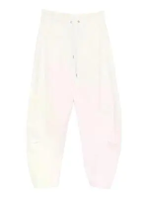 High Drawstring Trousers - Neutrals