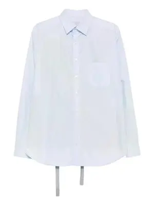 Kolor Long-sleeve Poplin Shirt - Blue