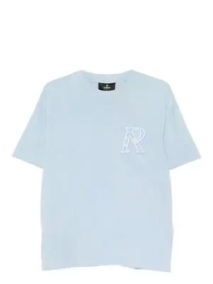 REPRESENT Western Initial Embroidery T-shirt - Blue