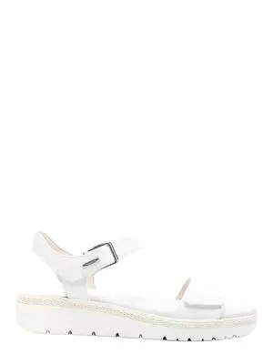 TAMARIS Logo-appliqué Sandals - White