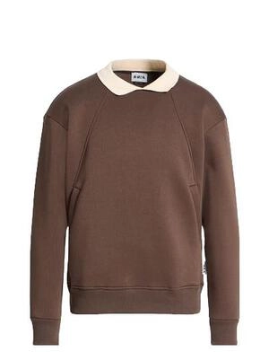 BERNA Cotton-Blend Sweatshirt Brown