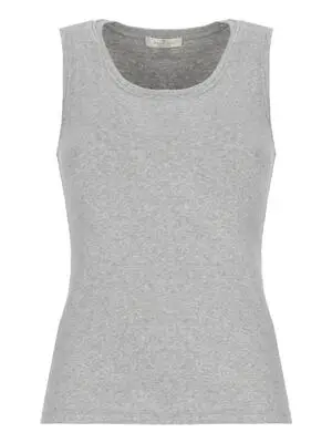 PANICALE Round-neck Tank Top - Grey