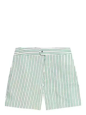 TOM FORD Striped Swim Shorts - White