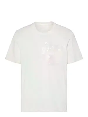 MAISON MARGIELA Taped-pocket Cotton T-shirt - White