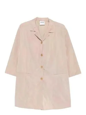 Aspesi Button-front Coat - Neutrals