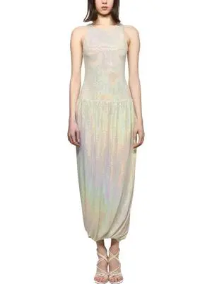 ATU BODY COUTURE Sleeveless Midi Dress - Neutrals