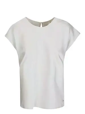 Calvin Klein Matte Satin Sheath Top - Neutrals