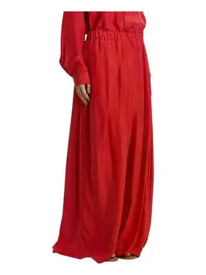 PDR PHISIQUE DU ROLE Maxi Skirt With Elasticated Waistband - Red