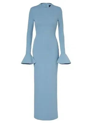 Solace London Alicia Gown - Blue