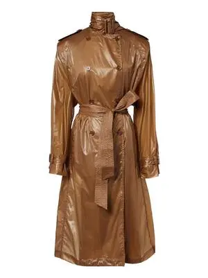 Saint Laurent Tie-neck Trench Coat - Beige