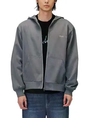 OFF DUTY Zip-up Hoodie - Grey