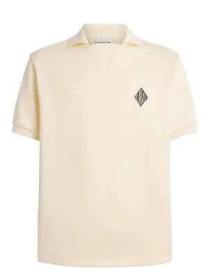 Lacoste Jersey Open-collar Polo Shirt - Beige