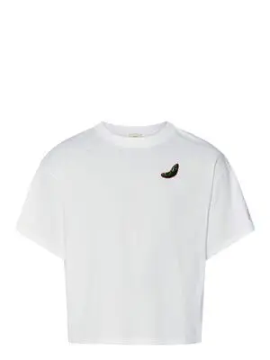 Hanro X Charlotte Adam Cotton T-shirt - White