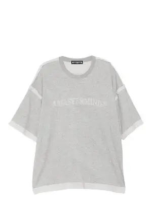 MASTERMIND WORLD Logo-print T-shirt - Grey