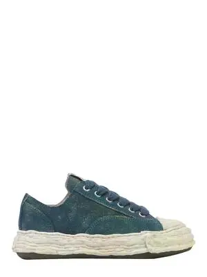 Mihara Yasuhiro Lace-Up Sneakers Blue