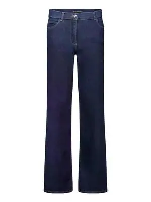 BETTY BARCLAY Wide-leg Denim Jeans - Blue