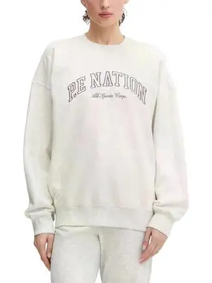 P.E Nation Logo-detail Sweatshirt - Grey