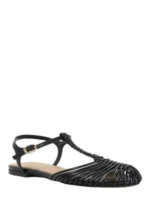 Dune London Harmoni Ankle Strap Sandal - Black