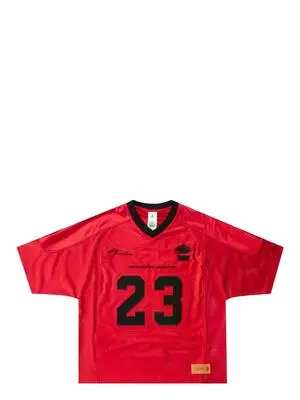 JORDAN X Levi`s V-neck T-shirt - Red