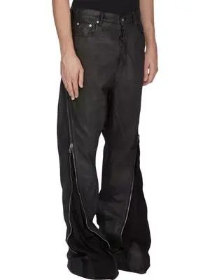 RICK OWENS Buttoned Zip-Detail Jeans