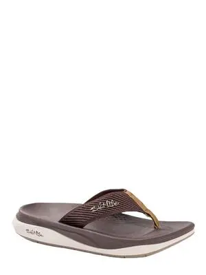 SALT LIFE Saltwater Flip Flop Brown