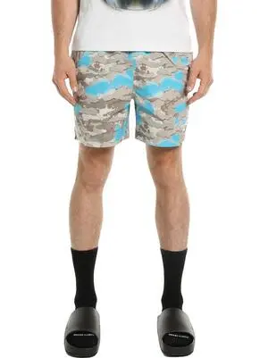 PURPLE BRAND Water Repellent Performance Shorts - White