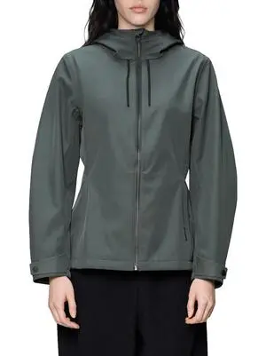 Rains Suva Waterproof Softshell Jacket - Dark Grey