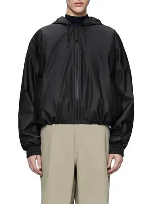 Rains Lohja Insulated Bomber Rain Jacket - Black