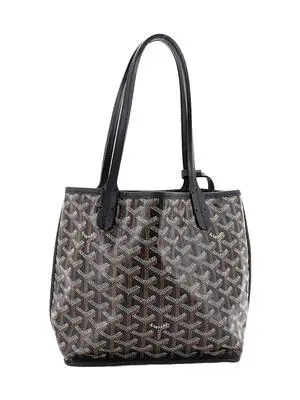 Goyard Mini Anjou Reversible Tote Black