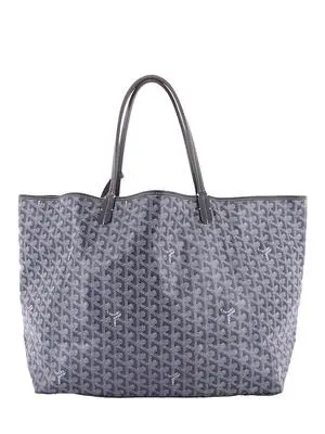 Goyard GM Saint Louis Tote Coated Canvas Gray