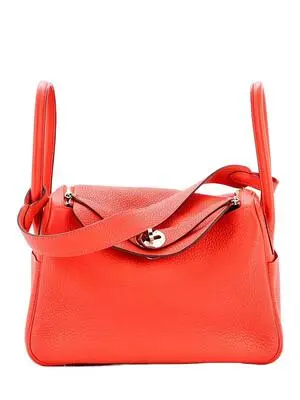 Hermès 26 Lindy Bag Clemence - Red