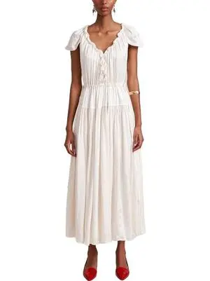 LA LIGNE Sienna Maxi Dress - Ivory