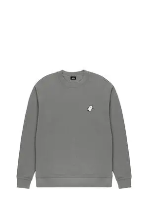 DALIX Relaxed Fit Fleece Crewneck Sweatshirt - Shadow