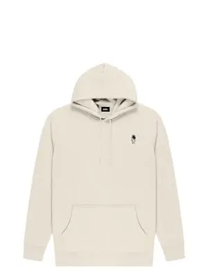 DALIX Astronaut Fleece Hooded Sweatshirt - Ecru