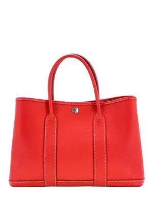Hermès Garden Party Tote Leather 30 - Red