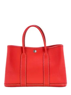 HERMÈS Garden Party Tote Leather 30