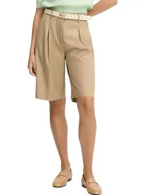 Sam Edelman Cotton-Blend Cullottes Dune