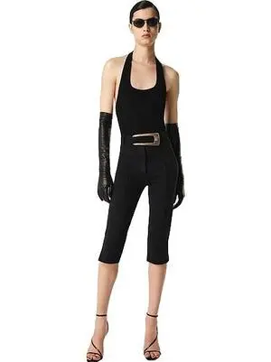 Revolve Blaise Capri Pants - Black