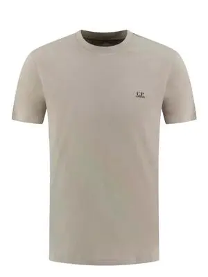 C.P. COMPANY Logo T-shirt - Neutrals