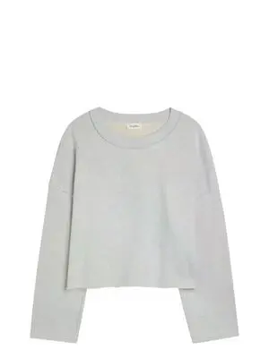 American Vintage Dantown Frayed Sweatshirt - Blue