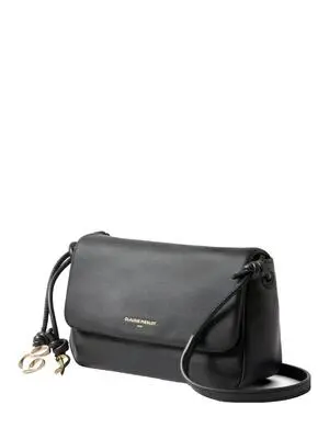 Claudie Pierlot Leather Bag With Knot Detail - Black