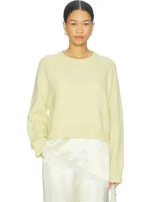 Soft Goat Cashmere Pullover - Honeydew