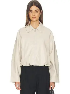 Apparis Ada Sans Leather Jacket - Latte