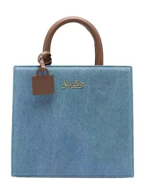MC2 SAINT BARTH Denim Tote - Blue