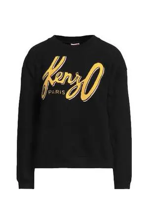 Kenzo Cotton Elastane Sweatshirt - Black