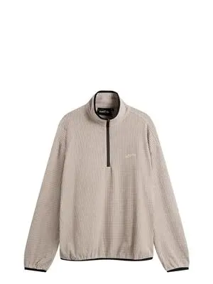 MELLOW CLO Summit Half Zip Fleece - Stone